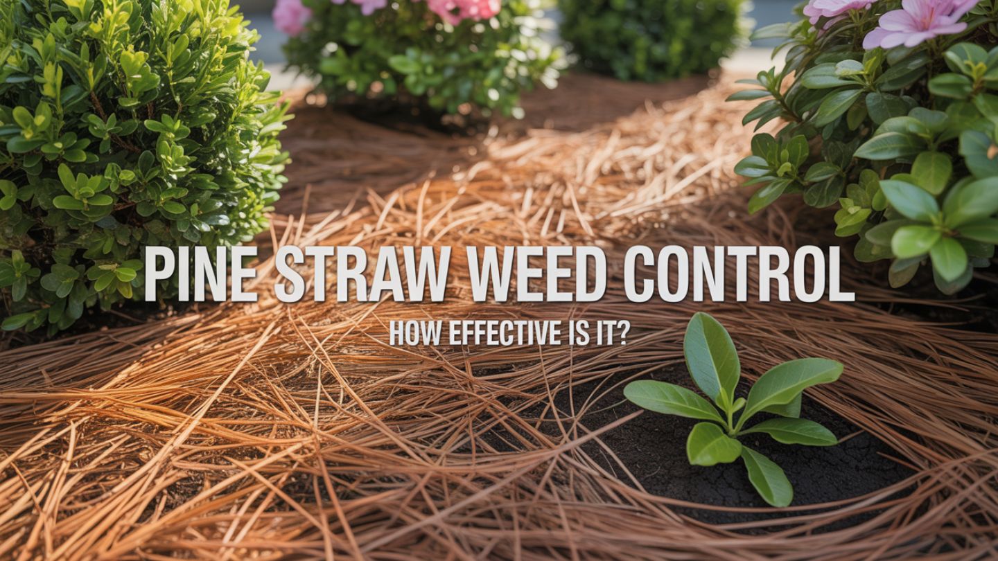 How Effective Is Pine Straw For Controlling Weed Growth?