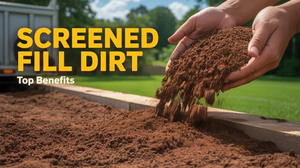 Benefits of Screened Fill Dirt for Landscaping Projects